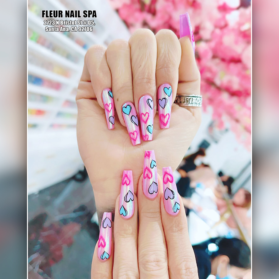 Fleur Nail Spa in Bristol Village Plaza Shopping Center